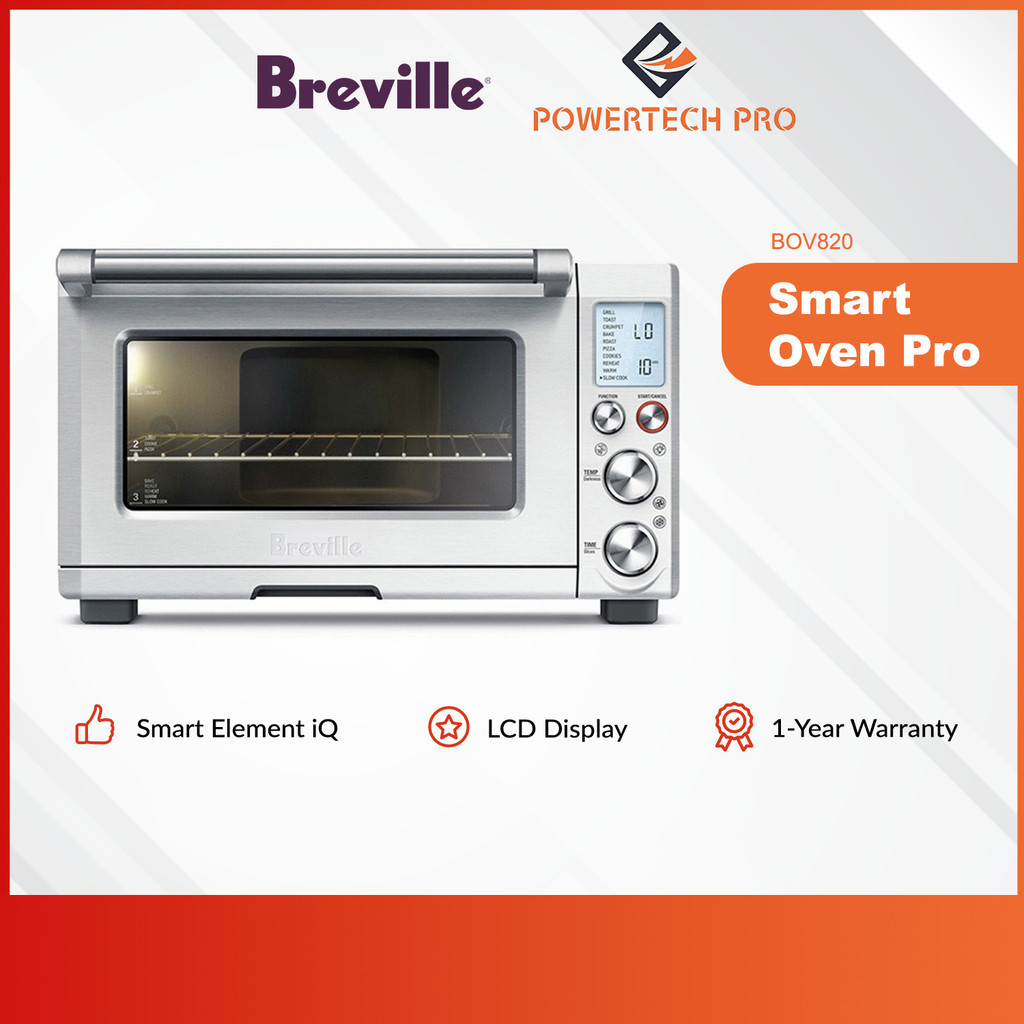 Breville The Smart Oven™ Pro with Featuring 10 Cooking Functions ...