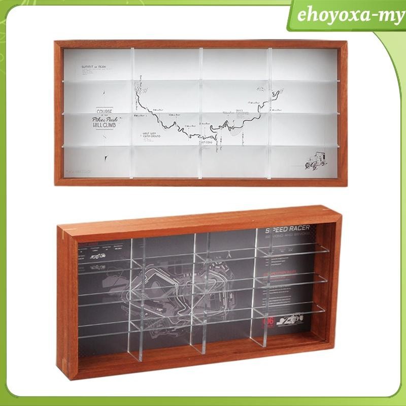 [EhoyoxaMY] Figures Toy Shadow Box Display Case, Hanging Display Shelf ...