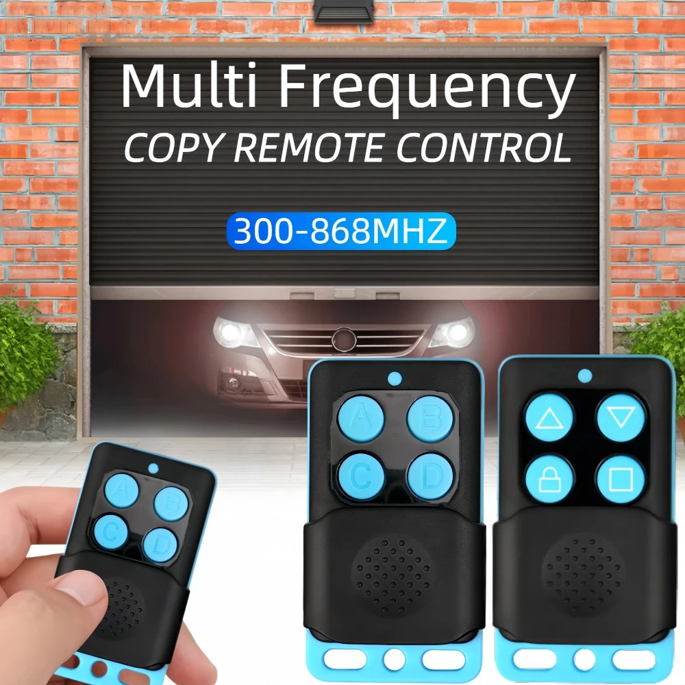 300-868Mhz RF Duplicator Remote Control Auto Copy Remote Control Fixed Code 433mhz 315Mhz ...