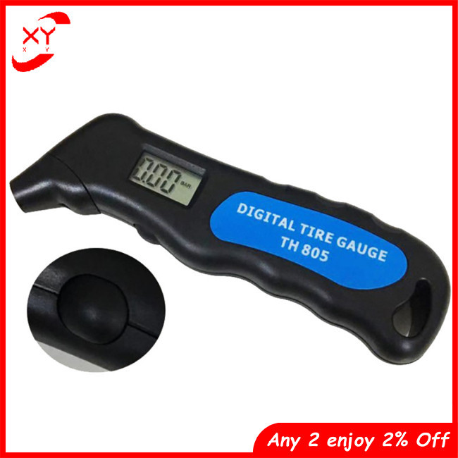 XY TH805 Digital Tire Pressure Gauge Wireless LCD Industrial Tire Gauge ...