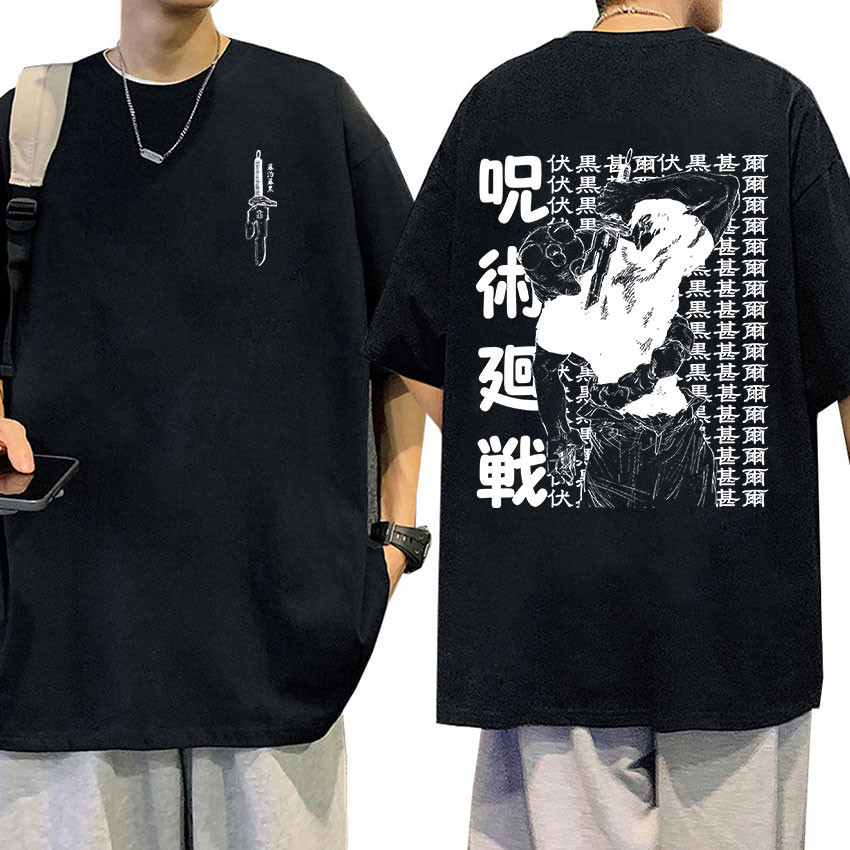 Japan Anime Jujutsu Kaisen Fushiguro Toji Graphic T Shirts Tshirt ...