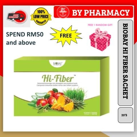 BIOBAY HI-FIBER 20 SACHETS/BOX OR TWIN PACK | Shopee Malaysia