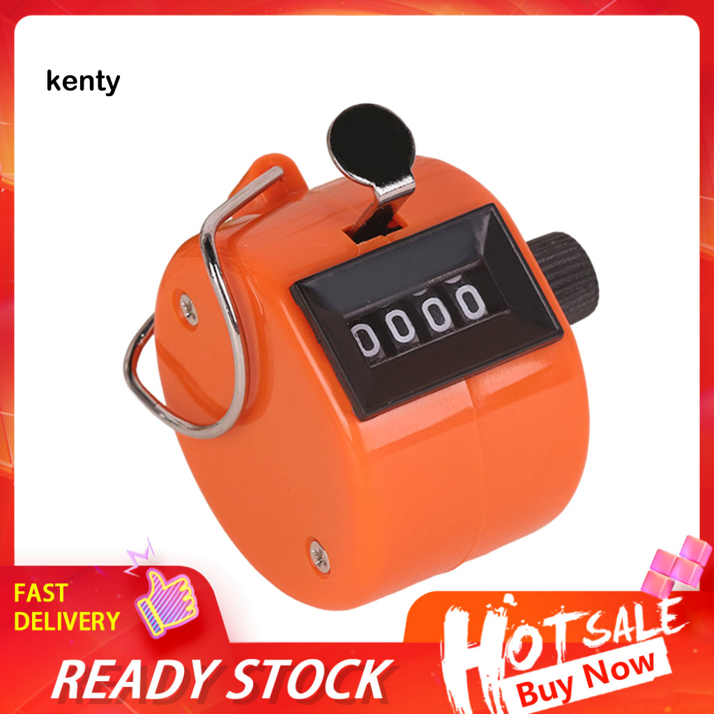 kT Manual Counter Mechanically Jump Quick Reaction Portable 4 Digit ...