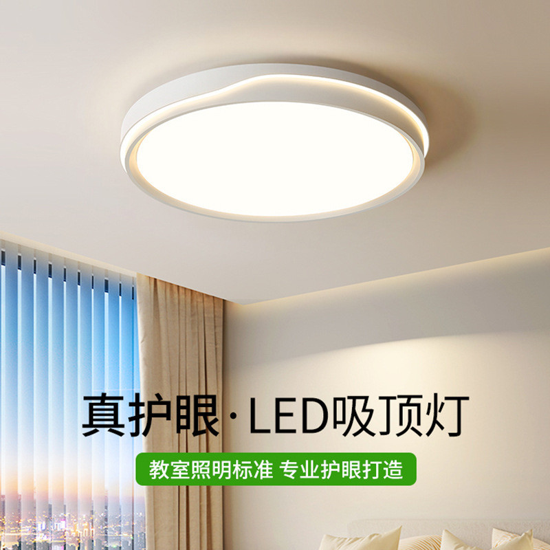Full Spectrum Ceiling Light Modern Simple Room Master Bedroom Light ...