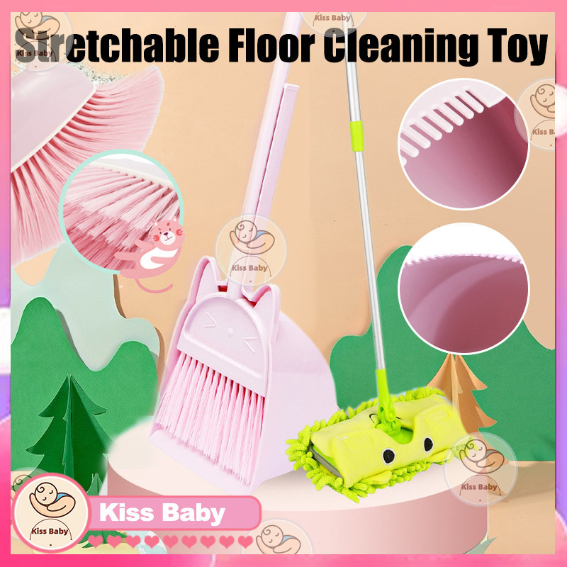 🔥READYSTOCK🔥Kids Pretend Play Cleaning Toys Children Small Broom Mop ...