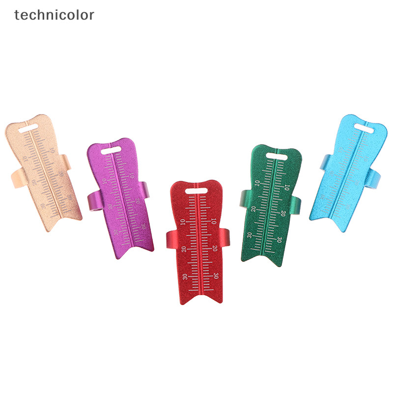 TCMY 1 Pcs Rulers Aluminium Endo Finger Rulers Measure Scale Endodontic ...