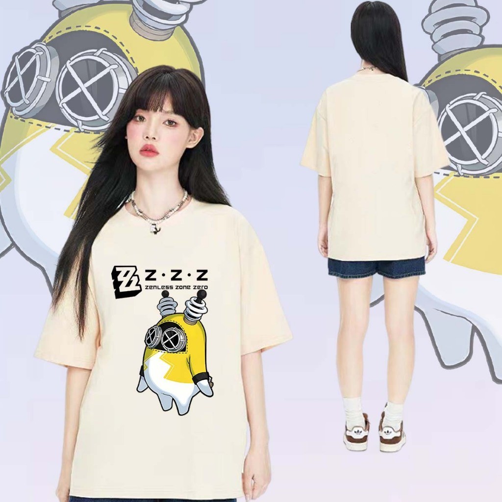 Bankoo Zenless Zone Zero ZZZ Pure Cotton T-SHIRT Z15 Pattern Printing ...