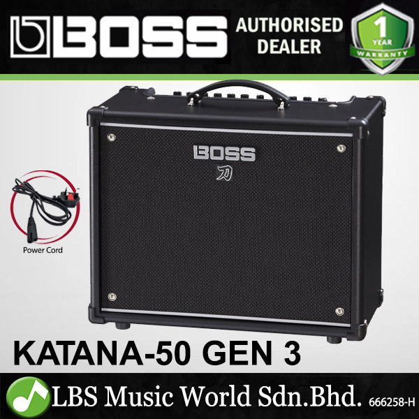 Boss Katana 50 Gen 3 50 Watt Amp Guitar Speaker Amplifier - (KTN-50 KTN 50) | Shopee Malaysia