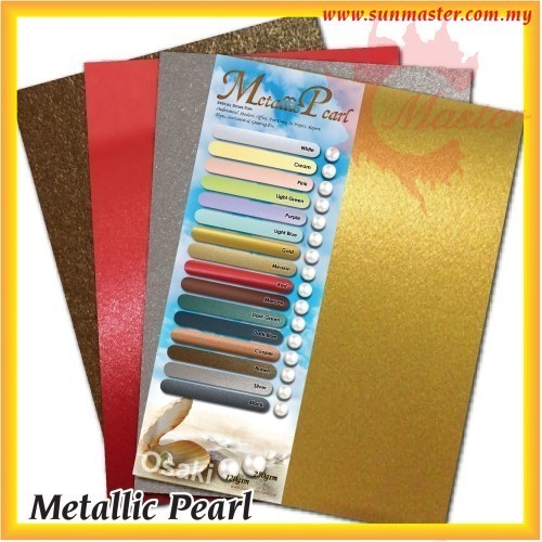A3 Metallic Pearl Card | Metallic Paper | Metallic Card | Kertas ...