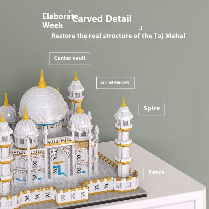 Lego muslim surau yang cantik, islam masjid jamik, hadiah Educational ...