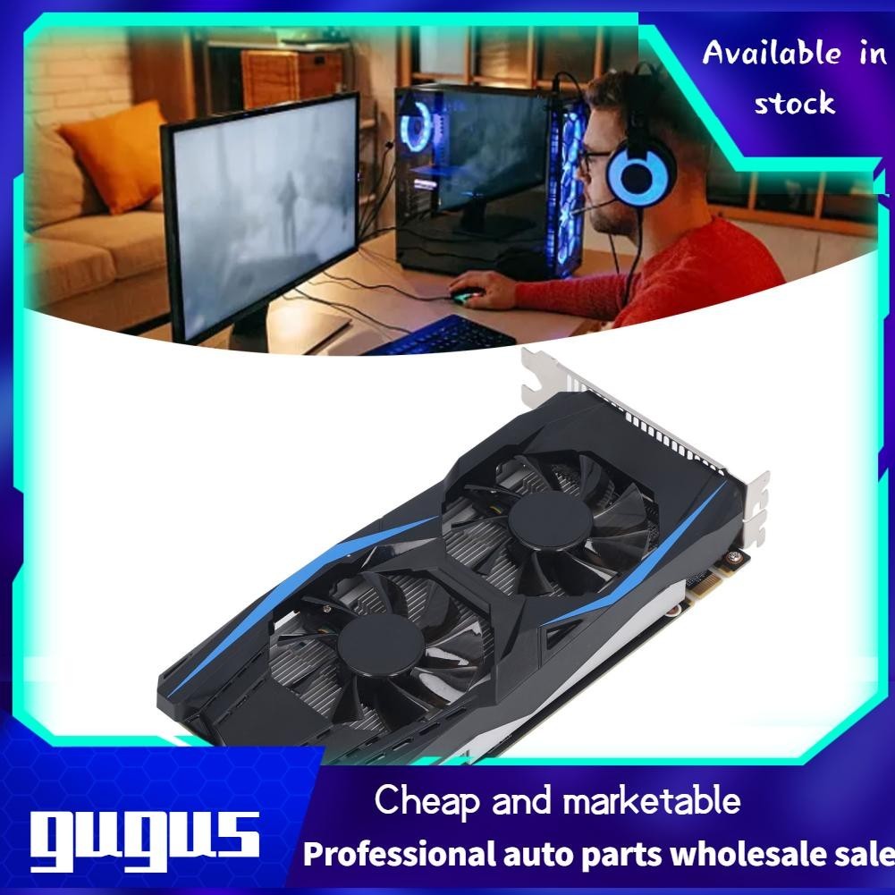 Gugushop Game Graphics Card GDDR5 128BIT 2GB Low Noise Dual Fan 4K HDR ...