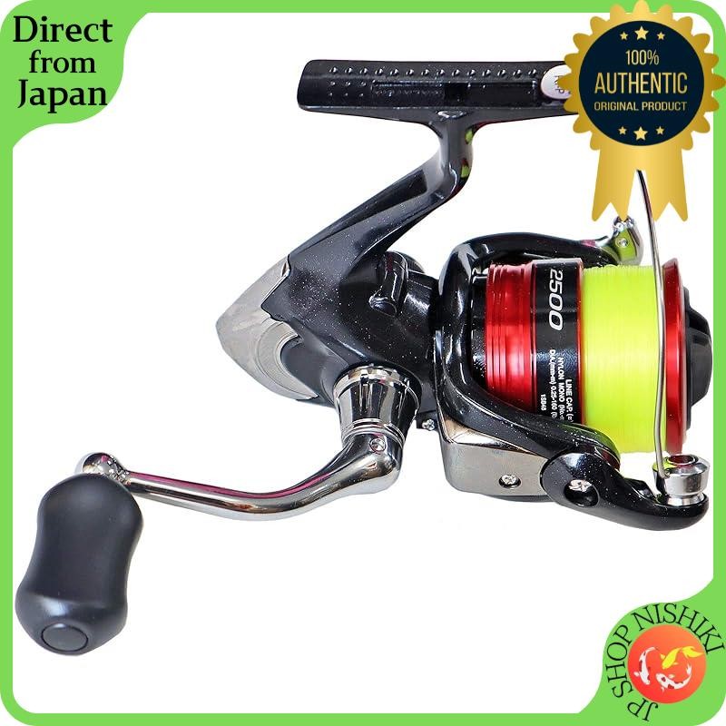 Shimano (SHIMANO) Spinning Reel 19 Sienna 2500 2.5号 150m line with Bass ...