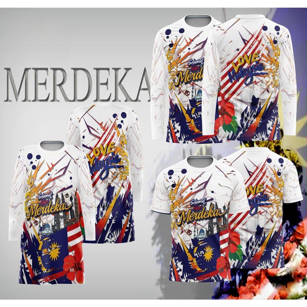 New 2024 T-SHIRT MALAYSIA MERDEKA SPECIAL EDITION 9 | Shopee Malaysia