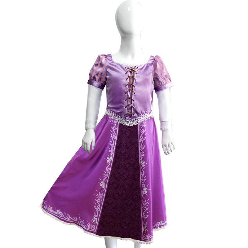 0426-dsn [24 Hours Shipping] Disney Movie Tangled Rapunzel Cosplay Lepe ...