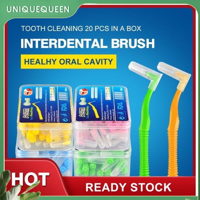 2024 New Tepe Angle Interdental Brushes Between Teeth Deeply Clean Oral ...