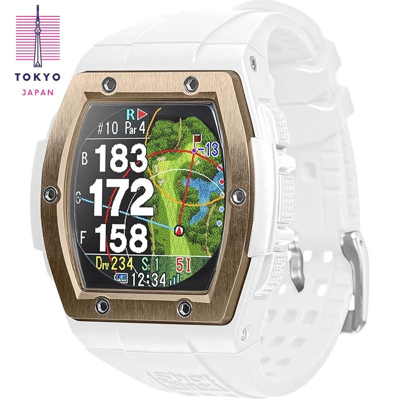 [From Japan]Shot Navi Crest GPS Golf Navigator with Competition ...