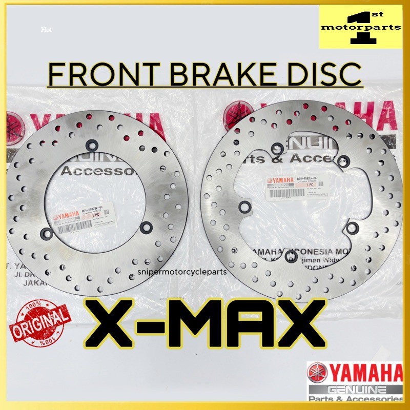 [100% ORI YAMAHA] X-MAX X MAX XMAX REAR BELAKANG PIRING DISC PLATE ...