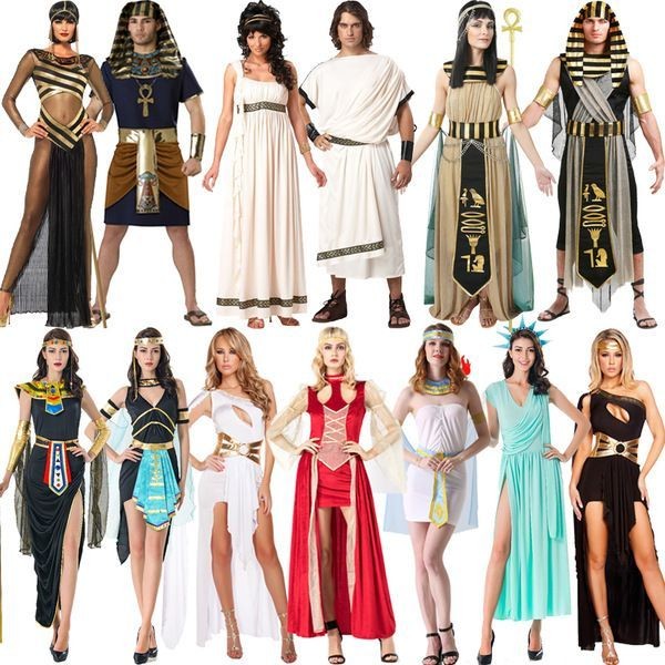 Halloween Costume Female Adult cos Egyptian Pharaoh Glamorous Queen ...