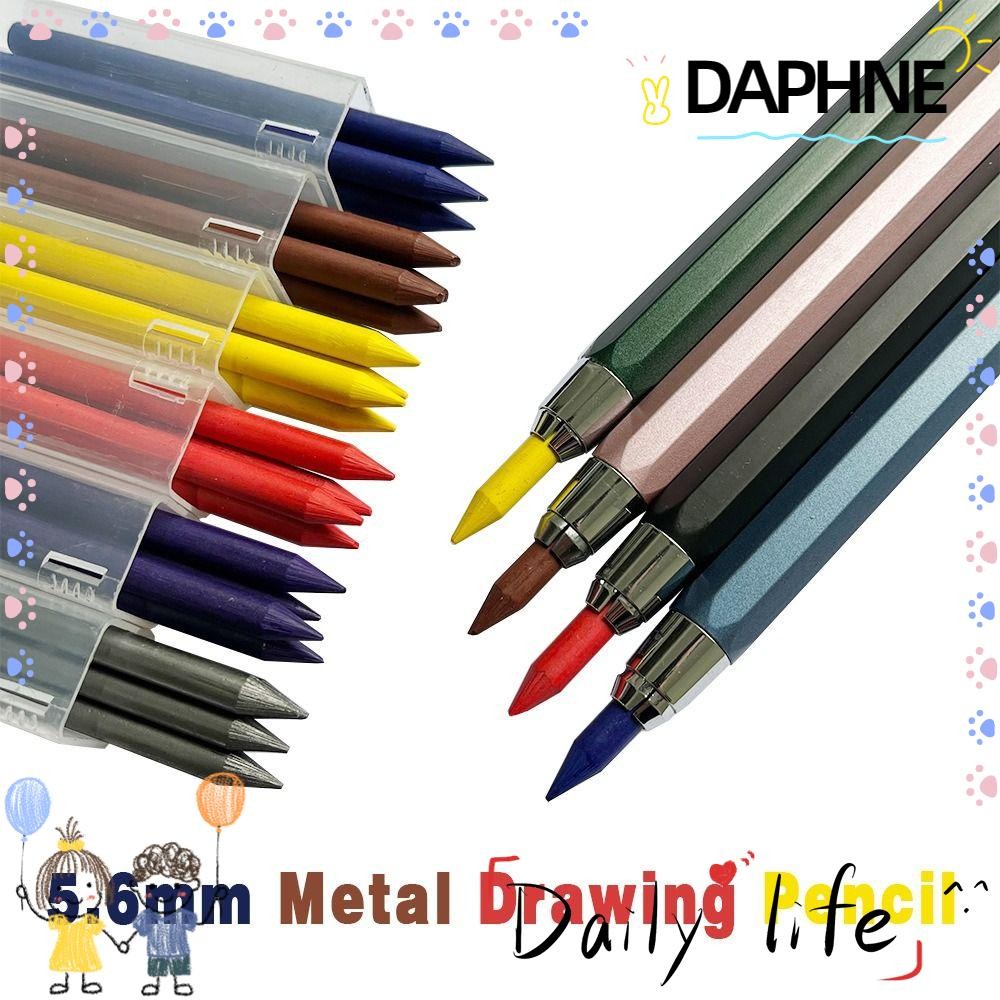 DAPHNE-HOME Mechanical Pencil, Metal Drawing Writing Tool Automatic ...