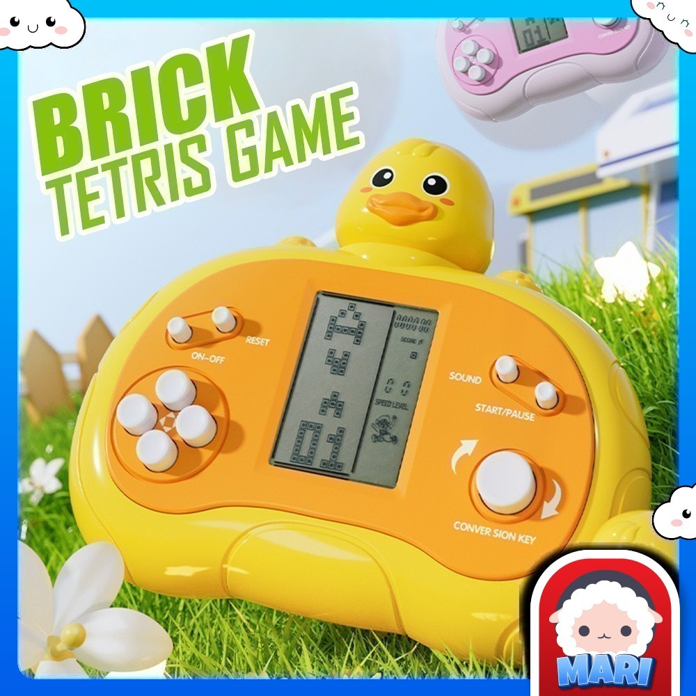 Tetris Cute Animal Classic Retro Electronic Brick Game Boy Console Boys ...