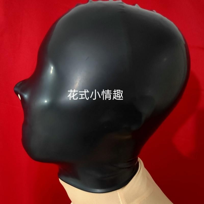 New latex headgear all-in-one seamless mask headgear Toy New latex ...