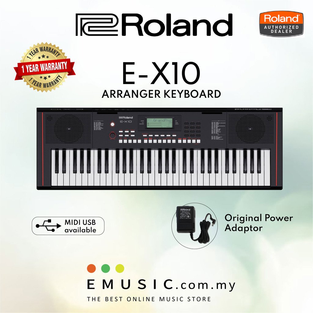 Roland E-X10 Arranger Keyboard (EX10) | Shopee Malaysia