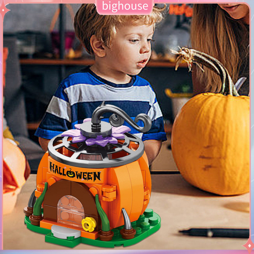 Educational Building Brick Toy Halloween-themed Building Blocks Spooky ...