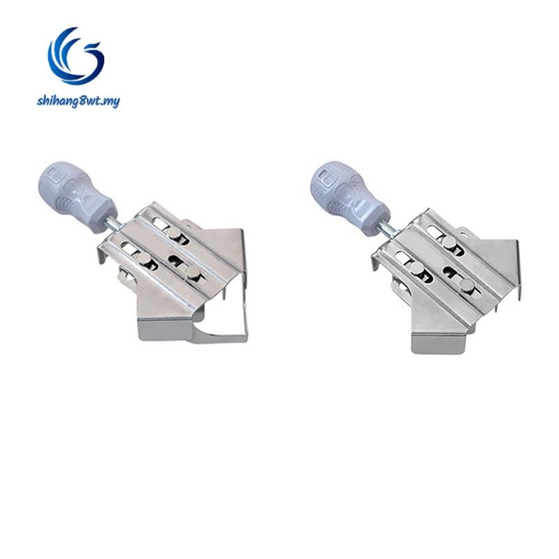 Upgraded Stainless Steel Right Angle Clamp Woodworking Splicing Quick ...