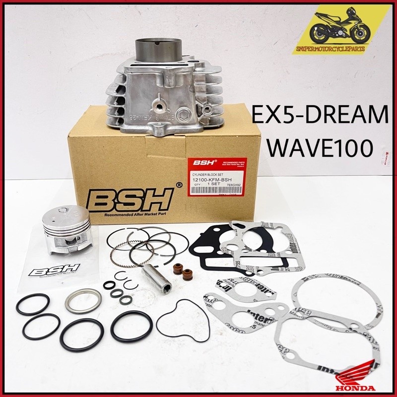 [100% ORIGINAL ] EX5 DREAM 100 WAVE 100 DREAM 100 CYLINDER BLOCK COMP ...