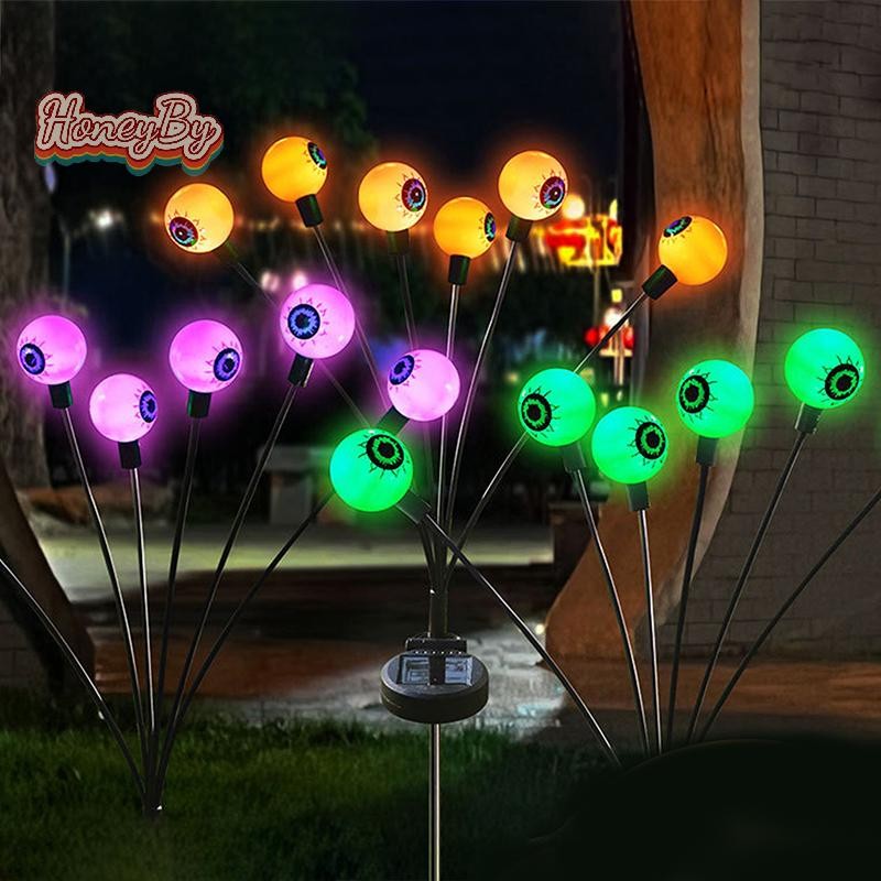 honeybird 2024 Halloween Outdoor Solar Powered Scary Eyeball Lights Led ...