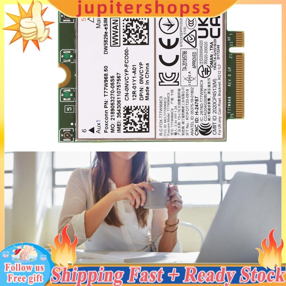 Jupitershopss WWAN Card Module 3G 4G 5G Compact for Computer Laptop ...