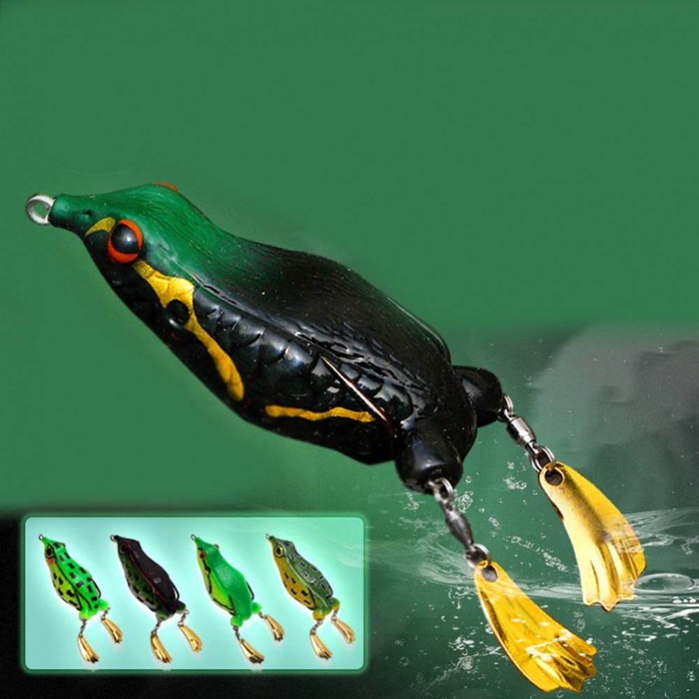 [KNWH-MY]Ray Frog Bait Frog Jig Soft Bait Bait Bait And Flies Fishing ...