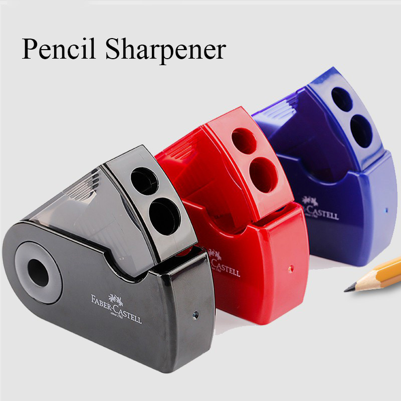 Faber-Castell Single & Dual-Hole Handheld Pencil Sharpener for 8/10mm ...
