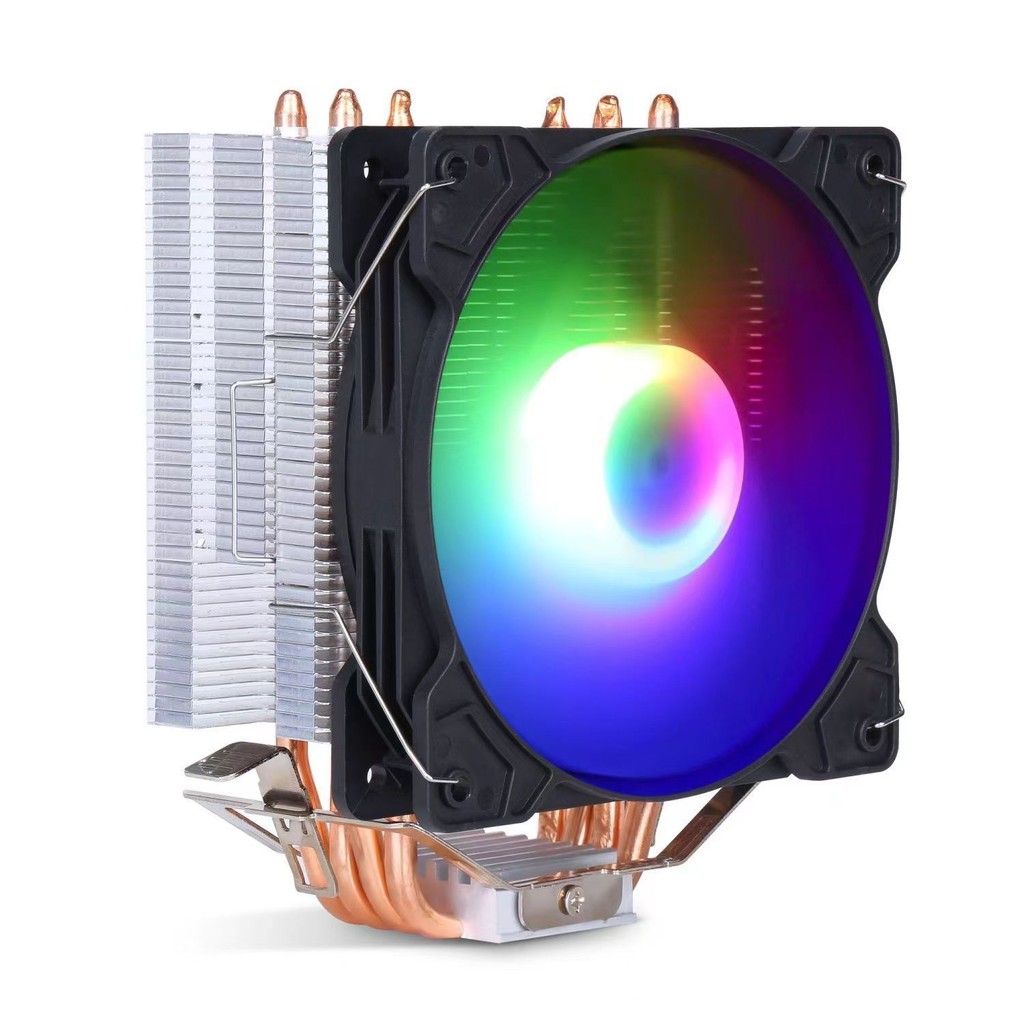 Chaohui Breeze X2 CPU Air Cooling Radiator 2 Heat Pipe/Lighted With Base Contains Silicone ...