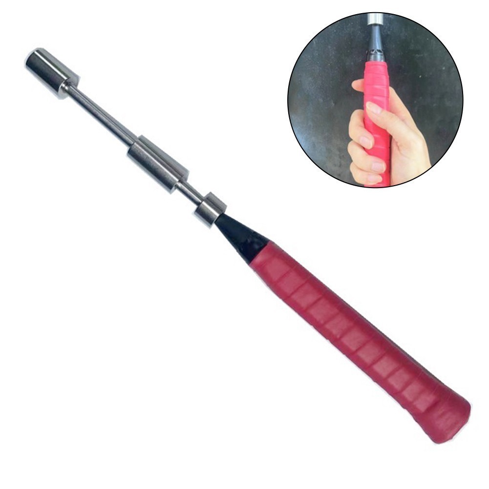 [BSL] Badminton Racket Swing Trainer Speed Power Impact Point Training ...