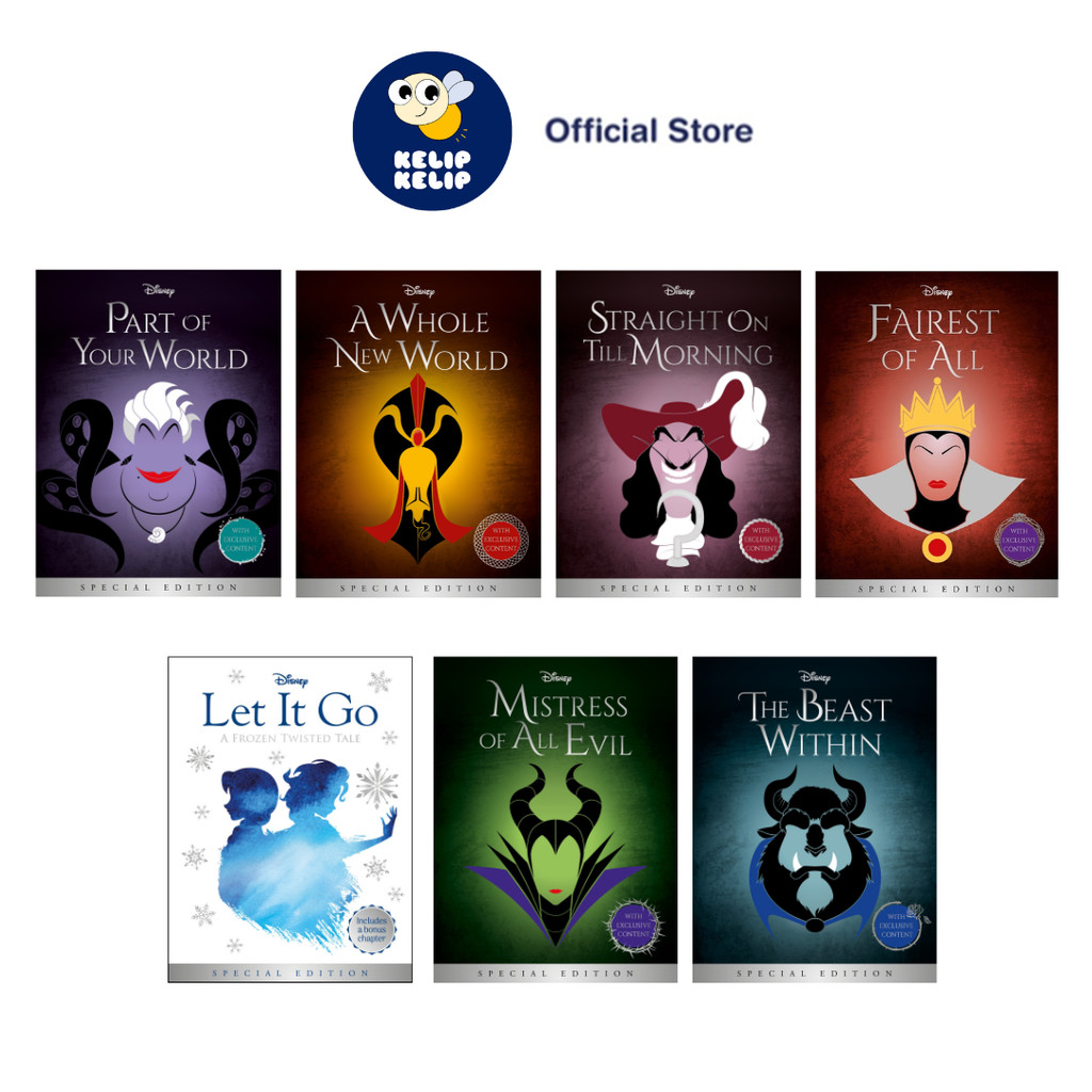 Disney Twisted Tale 7 Books Special Edition Gift Set For Adults ...