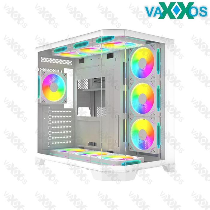 VenomRX Titan 3D Max White ATX PC Case | Shopee Malaysia