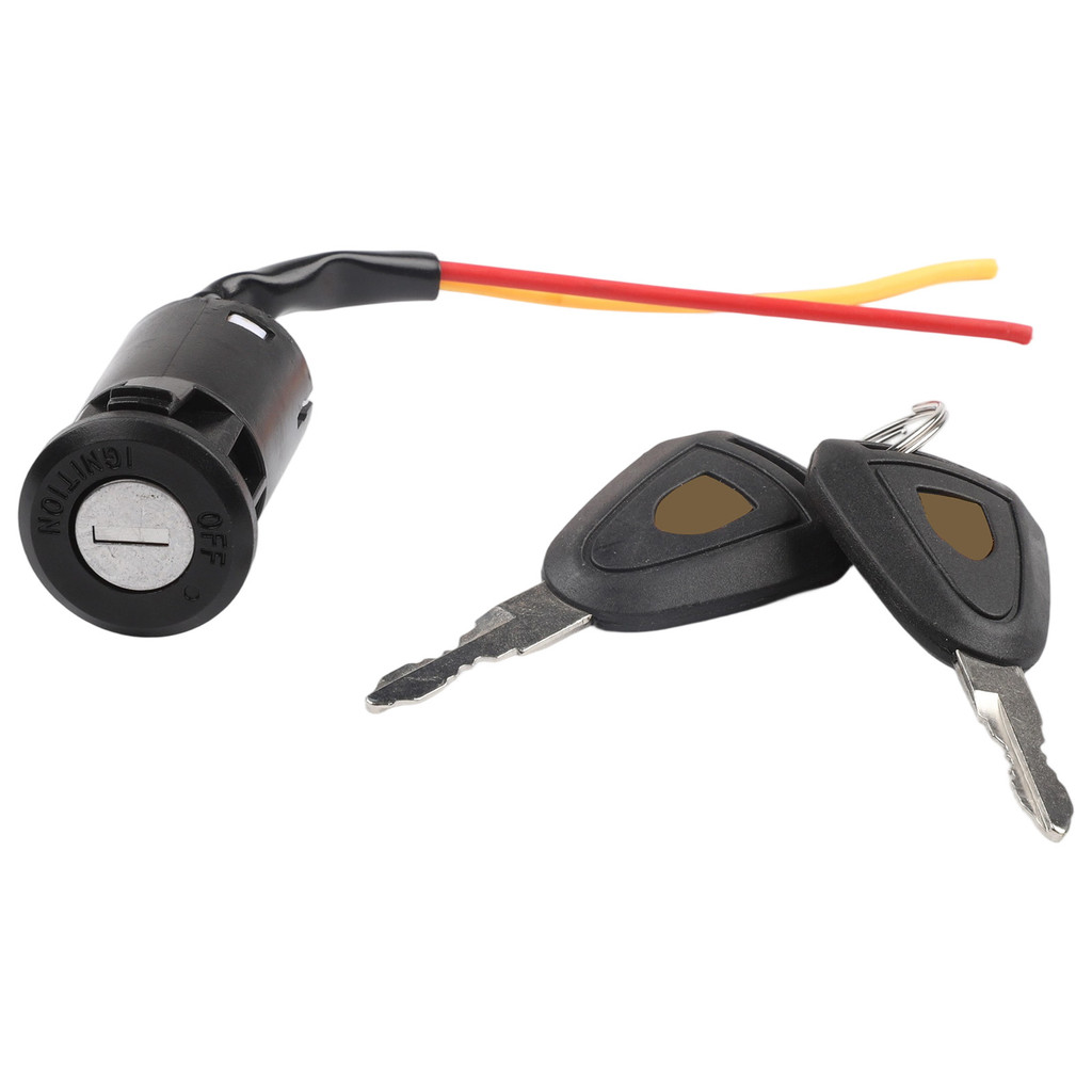 [BTSL] Ignition Key Barrel Switch 2 Wire Position For Electric Scooter ...