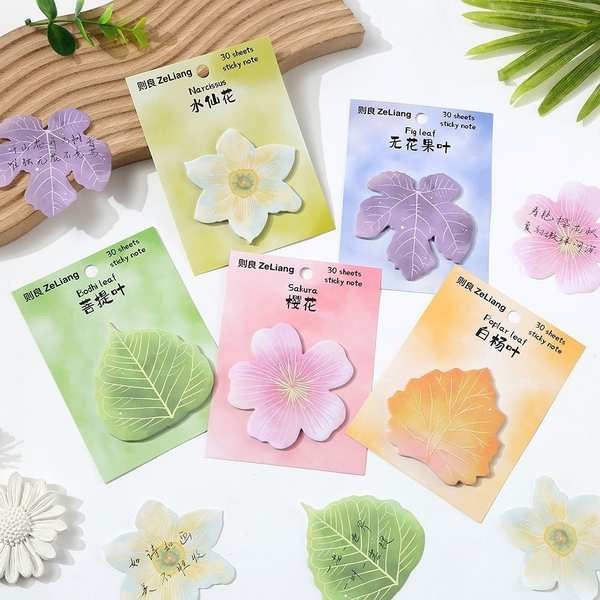 sticker nama sticker cute 200 pcs murah Nota melekit daun segar kecil ...