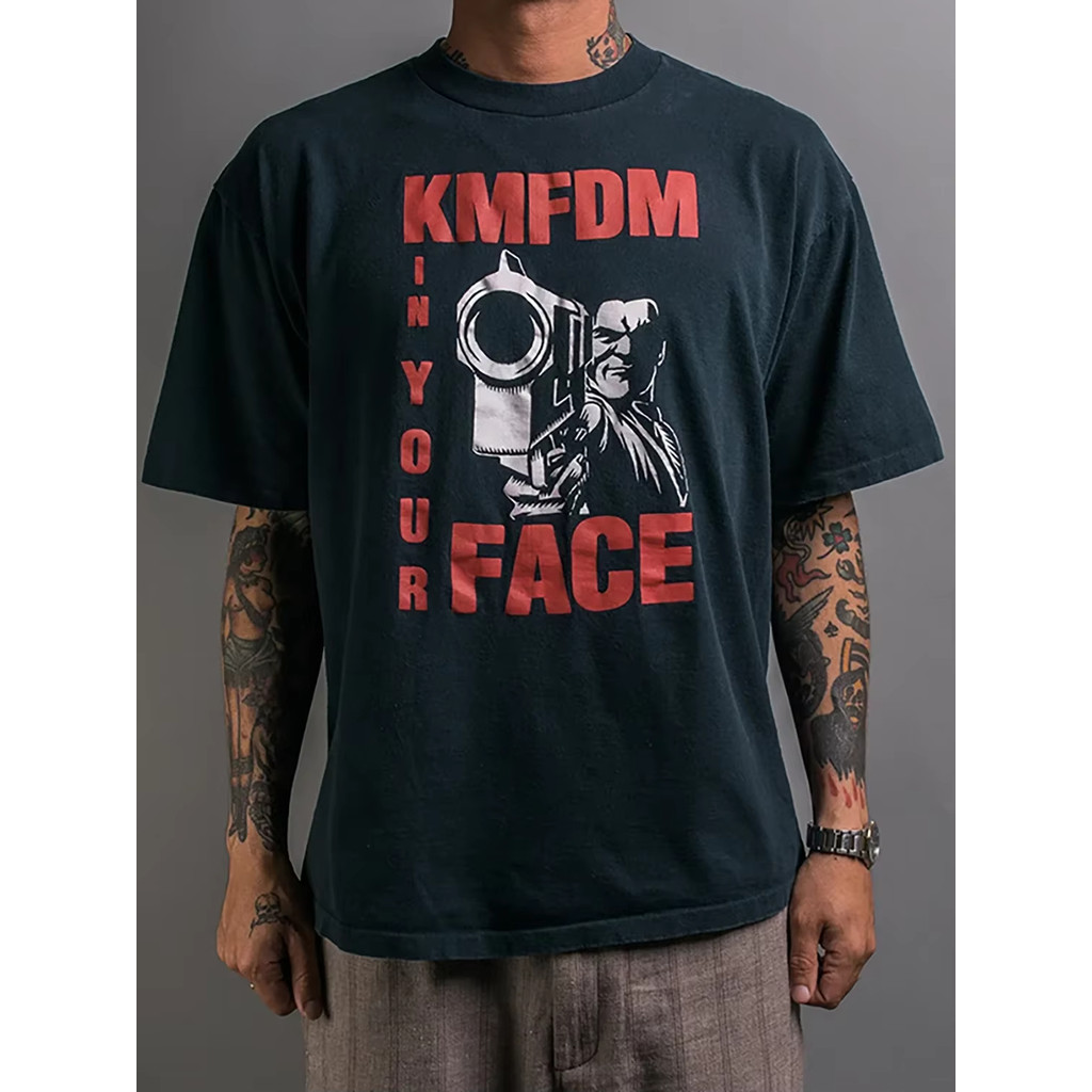 German KMFDM Band Industrial Metal Rock American Vintage High Street ...