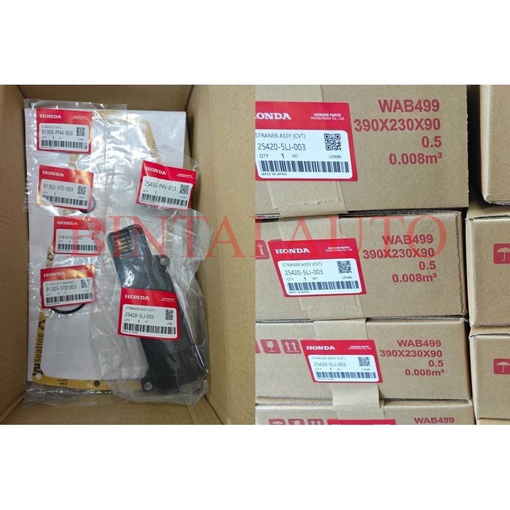 *Honda Tea Civic 2016 Auto Filter With Gasket Complete Cvt Tme, 3a0 Crv ...