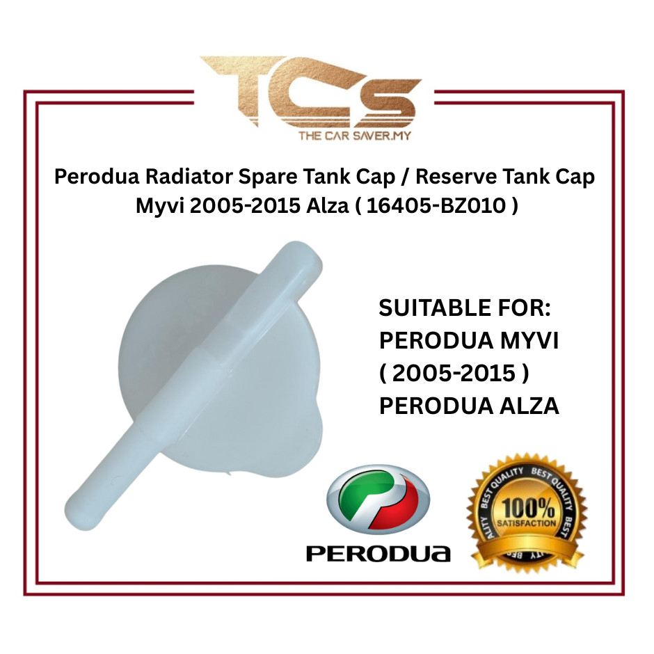 Perodua Radiator Spare Tank Cap / Reserve Tank Cap Myvi 2005-2015 Alza ...