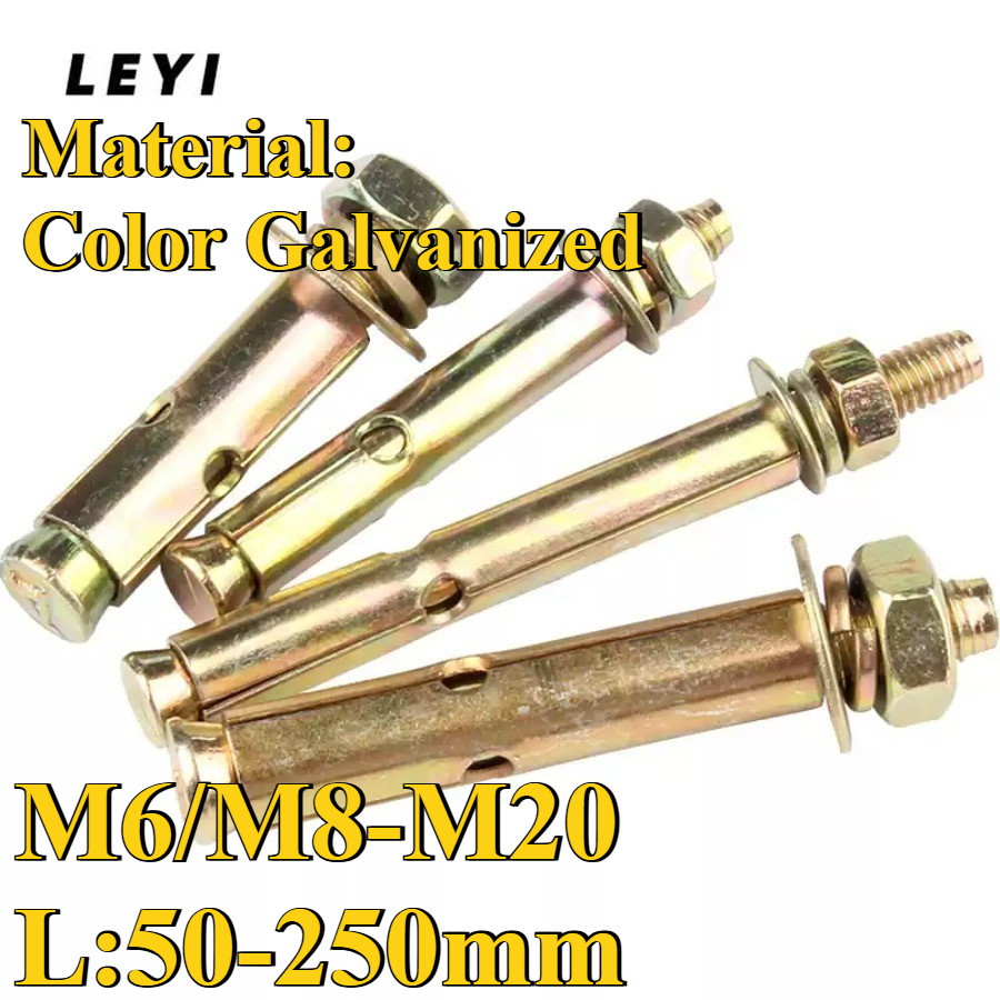 Sleeve Anchor Wall Expansion Bolt / Concrete Wall Plug / Wall Plug M6 ...