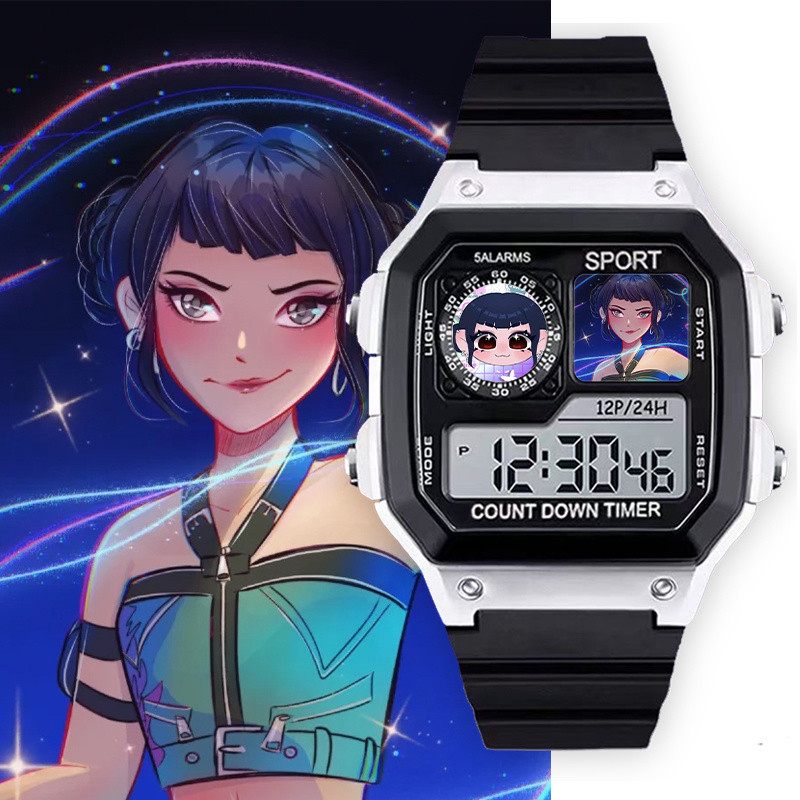 Jam Tangan Barangan Generasi Gadis Kpop Demon Slayer Jam Tangan Anime ...