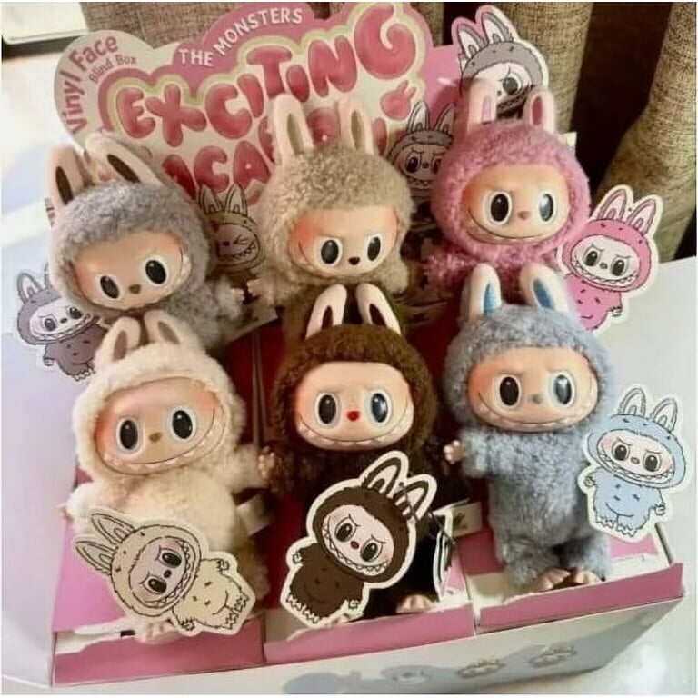 AUTHENTIC POPMART Labubu V1, Macarons Exciting Macarons Vinyl Face ...