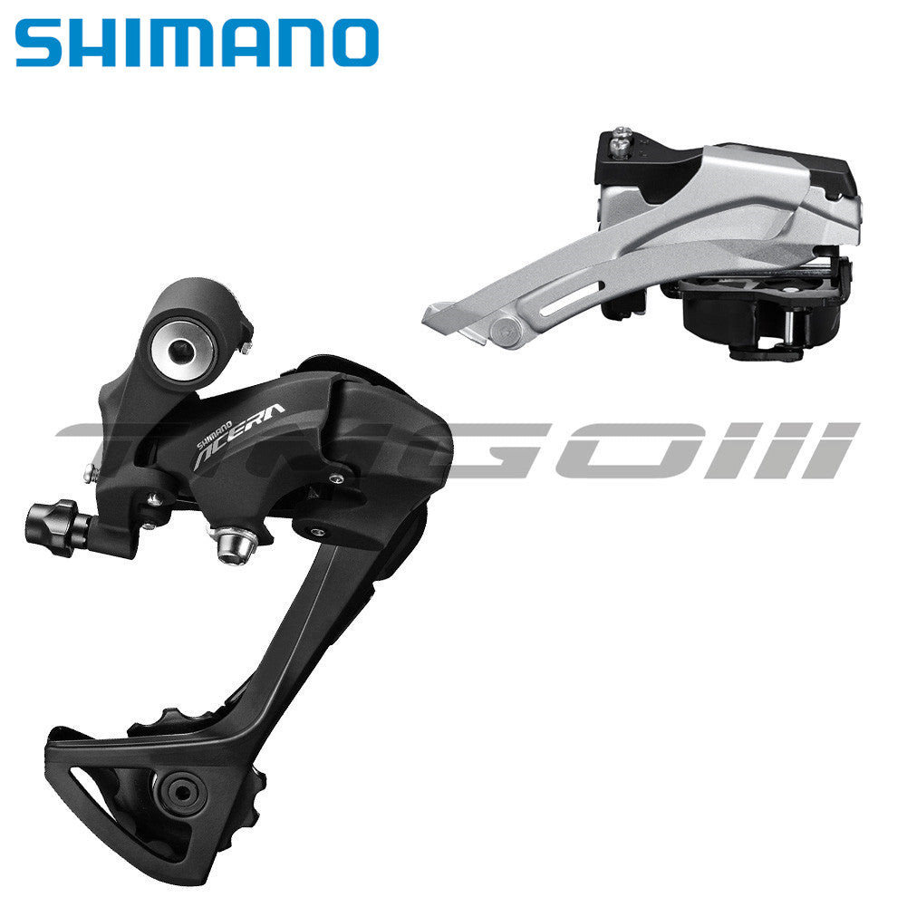 Shimano Acera T3000 MTB Trekking Bike 2×9 Speed FD-T3000 RD-T3000 Front ...