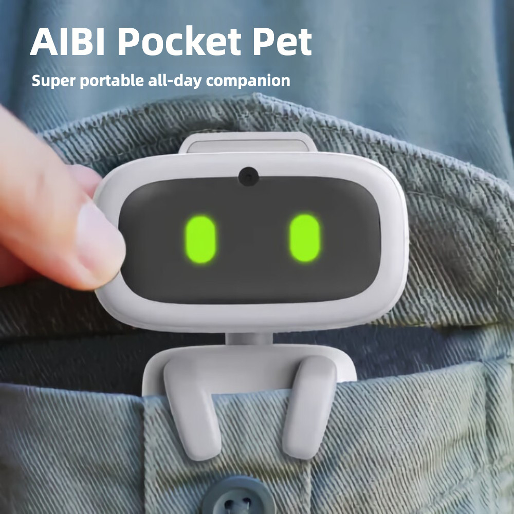 AIBI Smart Robot Pocket Pet Robot Desktop Electronic Toy AI Intelligent ...