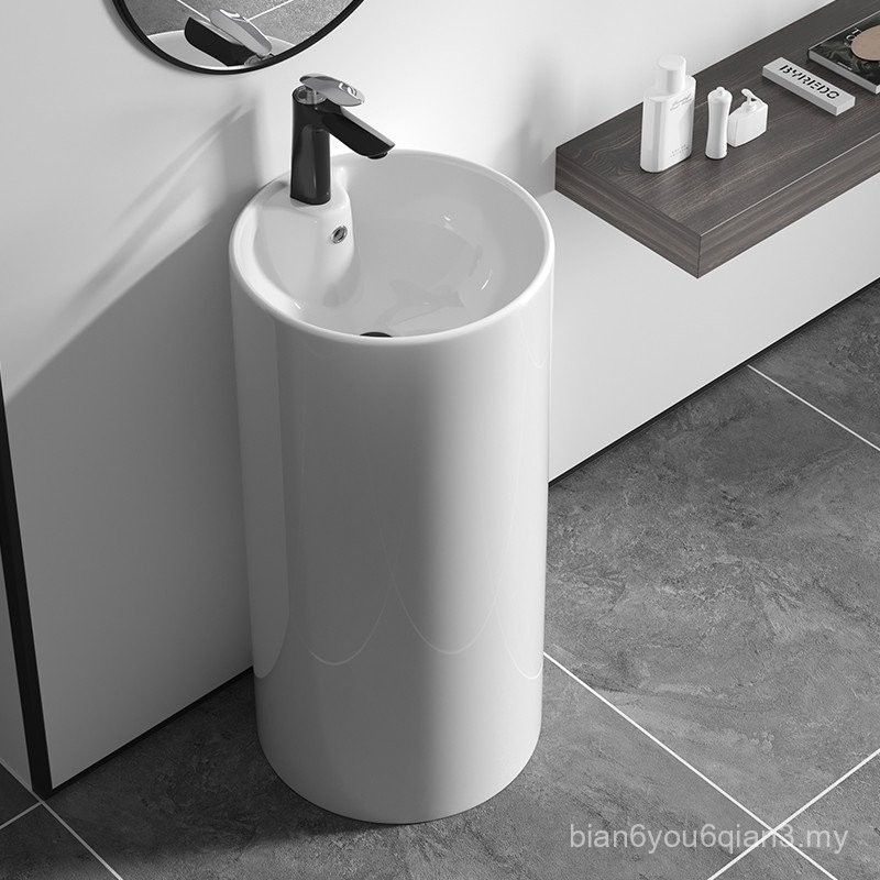 Diamond-Shaped Column Basin Triangular Washbasin Outdoor Sink Balcony ...