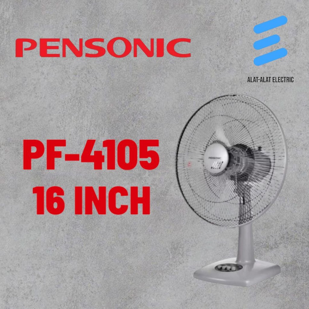 PENSONIC 16 INCH TABLE FAN (3-SPEED) PF-4105 (READY STOCK) | Shopee ...