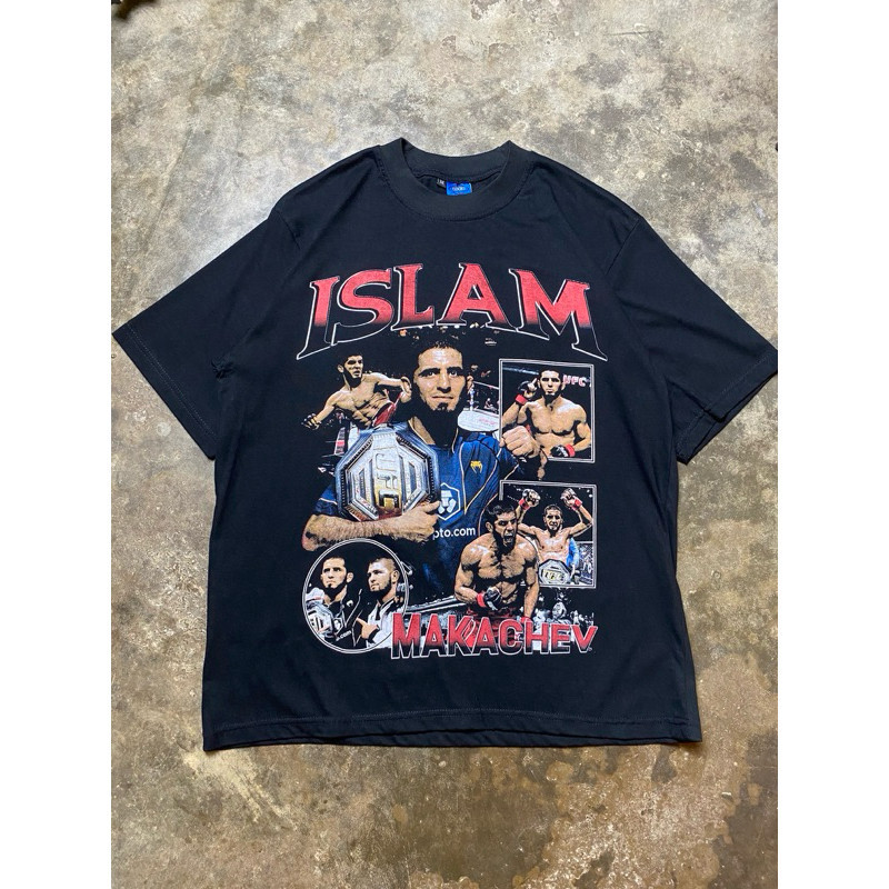 HOT MIZZY d tee Islamic makhachev | UFC vintage bootleg Tshirt Cotton ...